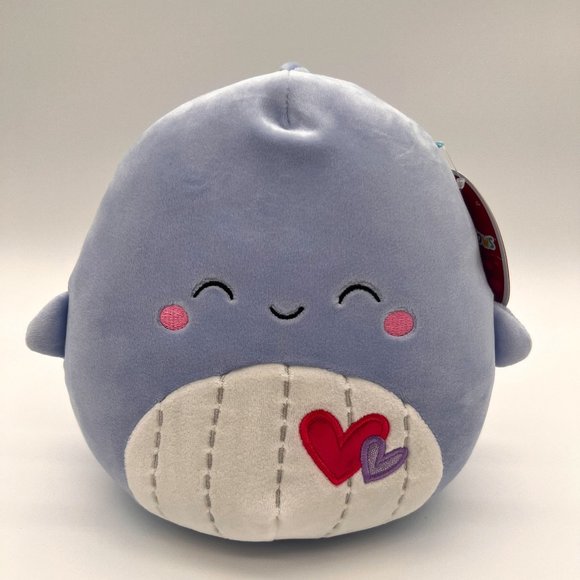 Squishmallows | Toys | Nwt 8 Samir The Whale Squishmallow | Poshmark